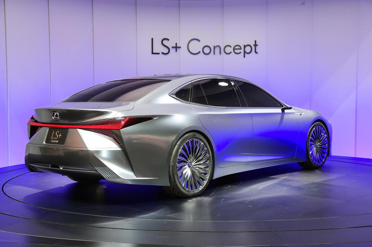 Lexus LS+ concept illustrates autonomous tech due in 2020 flagship ...