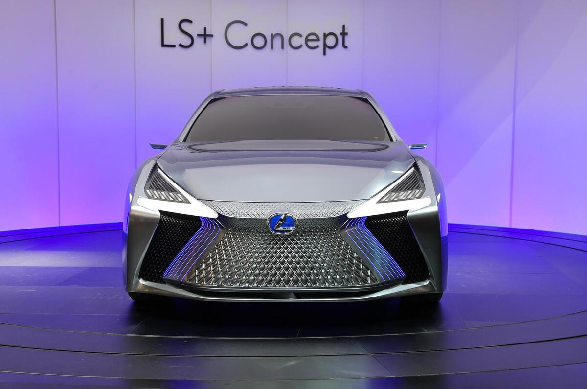 Lexus LS+ concept illustrates autonomous tech due in 2020 flagship ...
