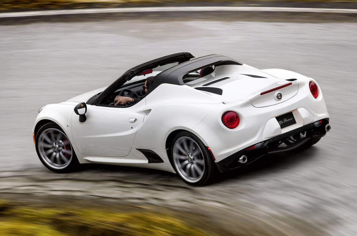 Alfa Romeo 4C Spider to cost from just under £60,000 | Autocar