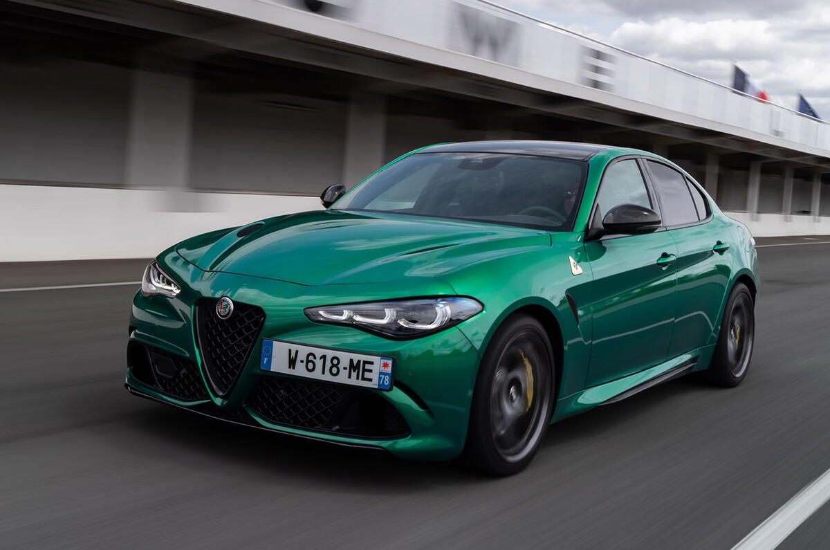 Alfa Romeo Giulia Quadrifoglio 2023 first drive | Autocar Alfa Romeo Giulia Quadrifoglio 2023 first drive | Autocar