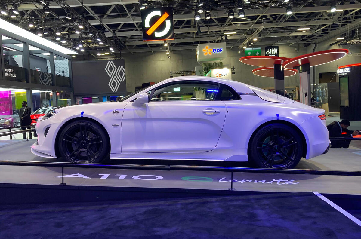 Alpine A110 E-Ternité previews future electric sports car | Autocar