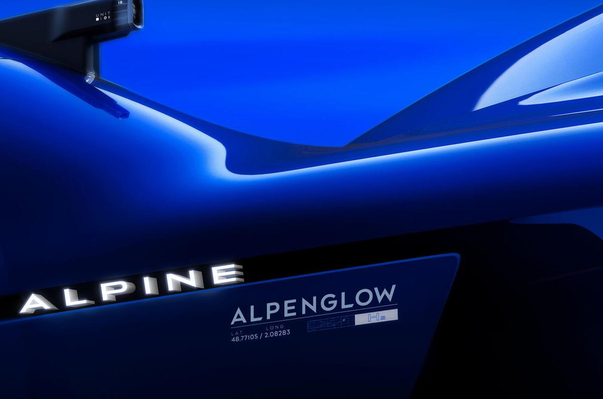 Alpine Alpenglow is radical vision of hydrogen-combustion future | Autocar