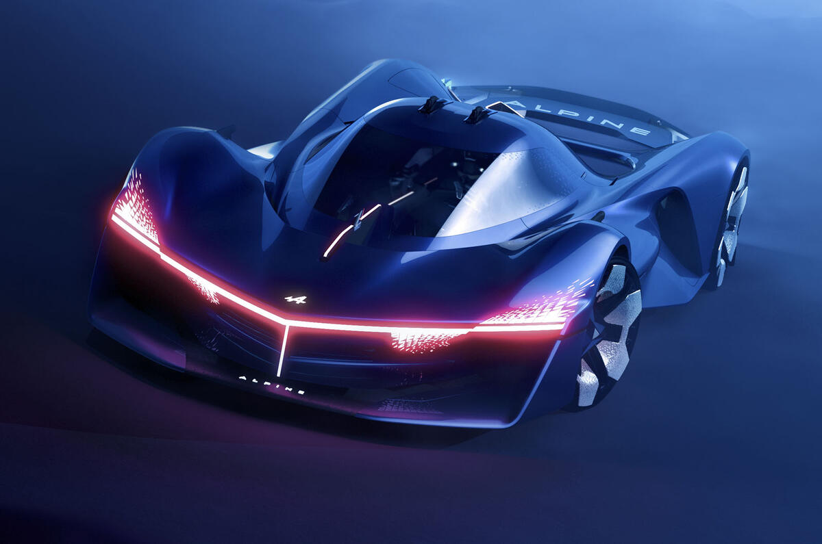 Alpine Alpenglow is radical vision of hydrogen-combustion future | Autocar