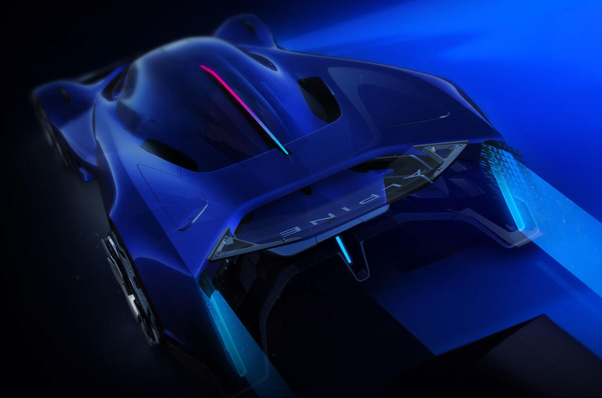 Alpine Alpenglow is radical vision of hydrogen-combustion future | Autocar