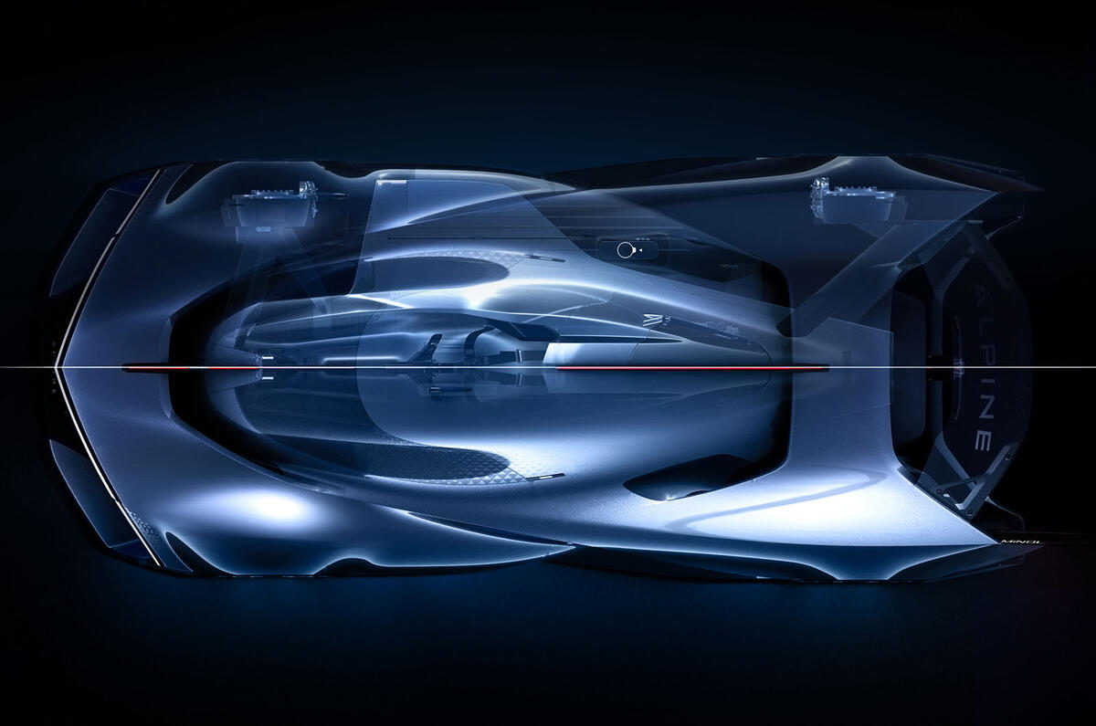 Alpine Alpenglow is radical vision of hydrogen-combustion future | Autocar