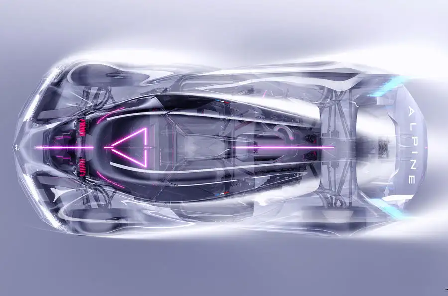 Alpine reveals hydrogen-combustion sports car with 335bhp | Autocar