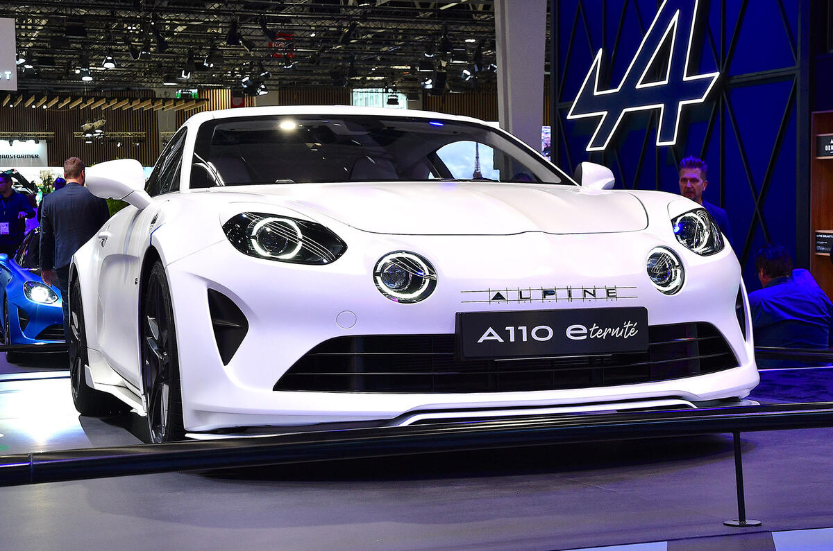 Alpine A110 E-Ternité previews future electric sports car | Autocar