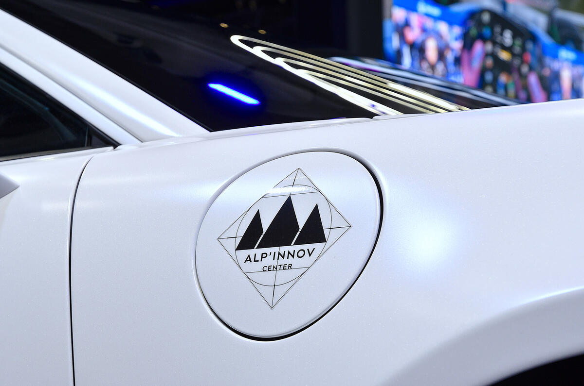 Alpine A110 E-Ternité previews future electric sports car | Autocar