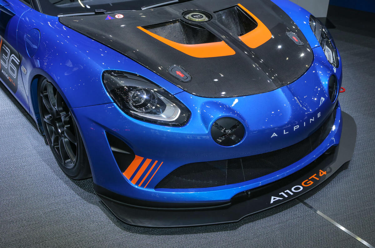 Alpine A110: GT4 and Cup cars shown at Goodwood | Autocar
