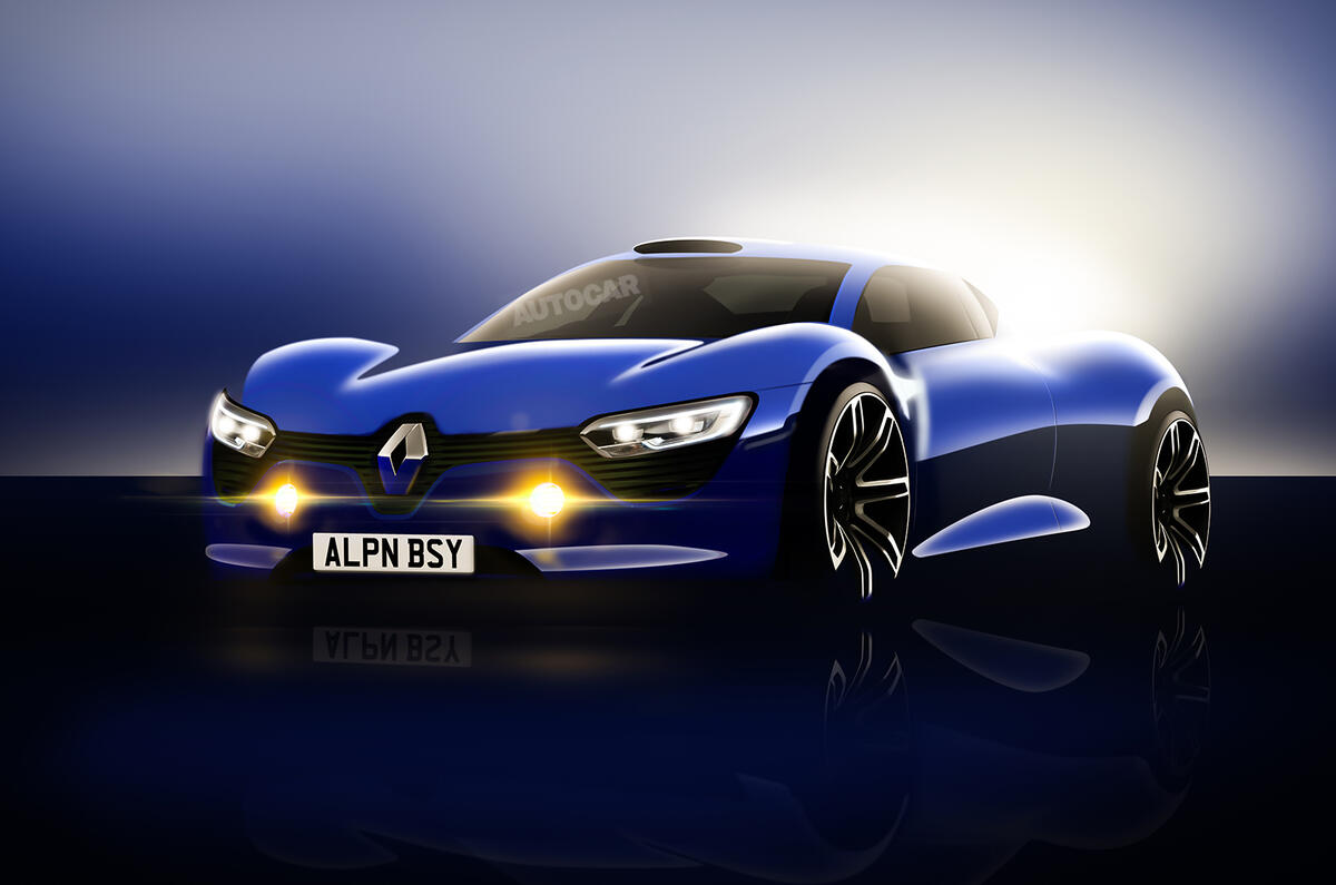Renault Alpine concept interior leaked ahead of imminent reveal | Autocar