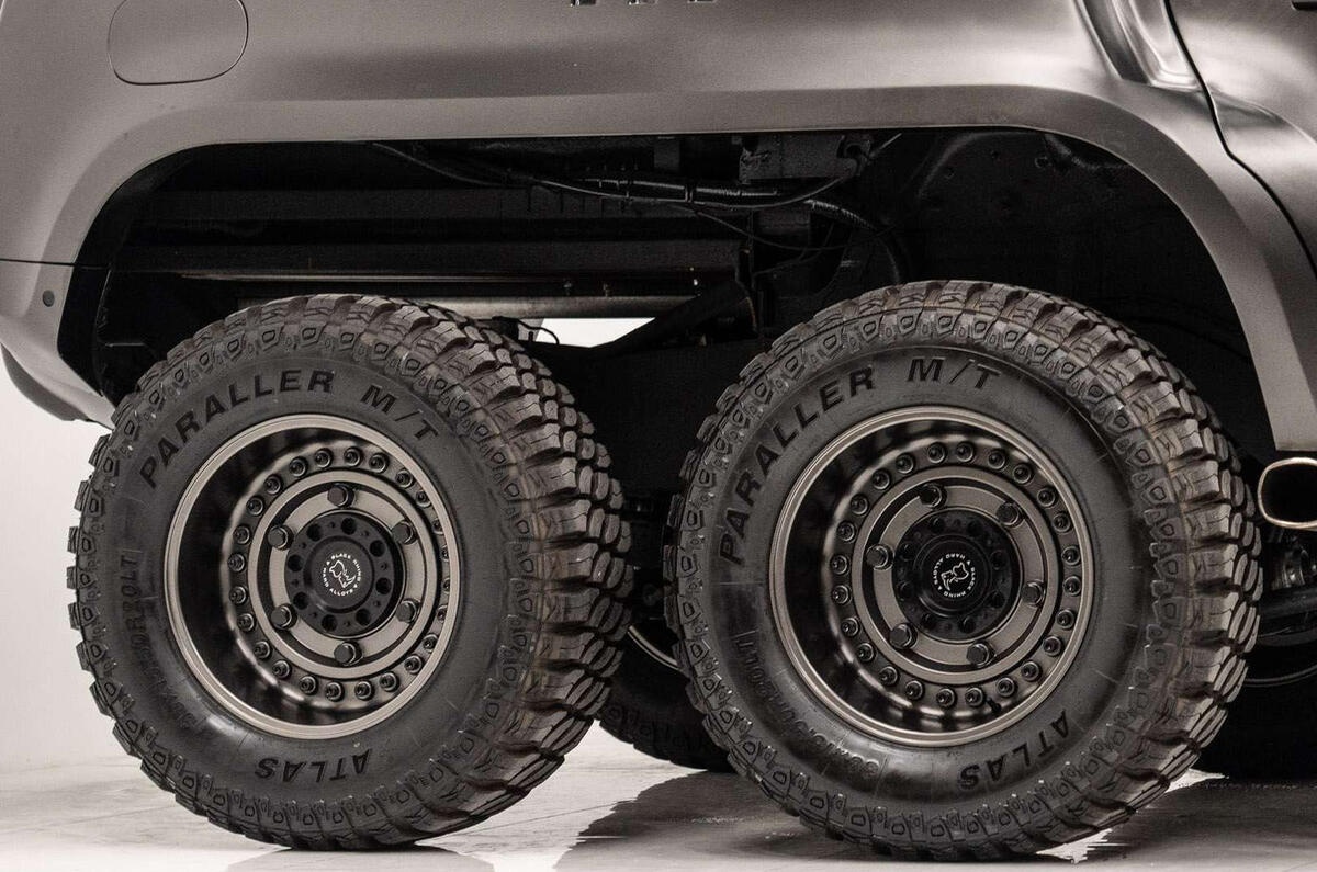 Florida firm turns Land Rover Defender into 518bhp 6x6 | Autocar