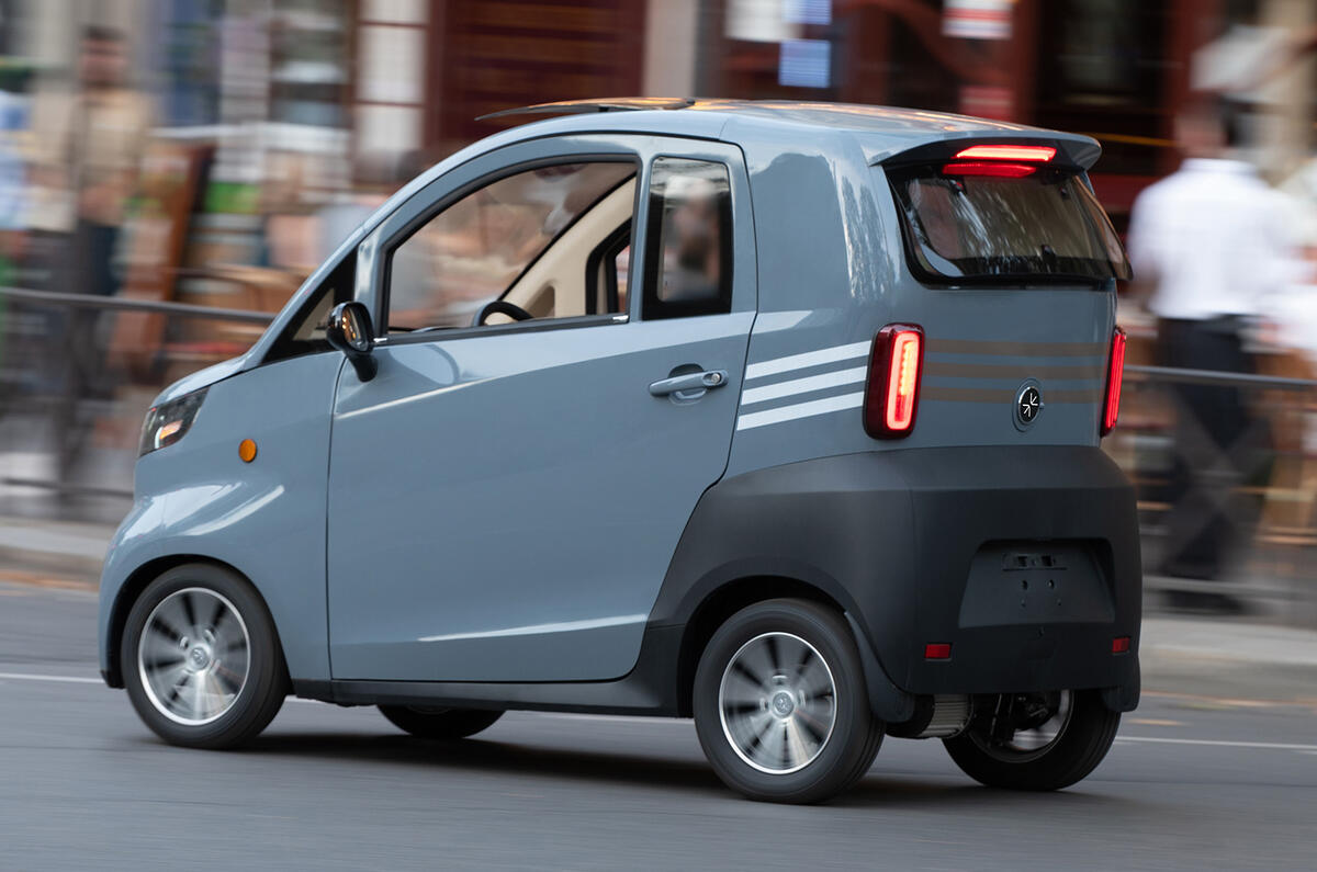 Deliveries begin of £5995 Ark Zero electric quadricycle | Autocar