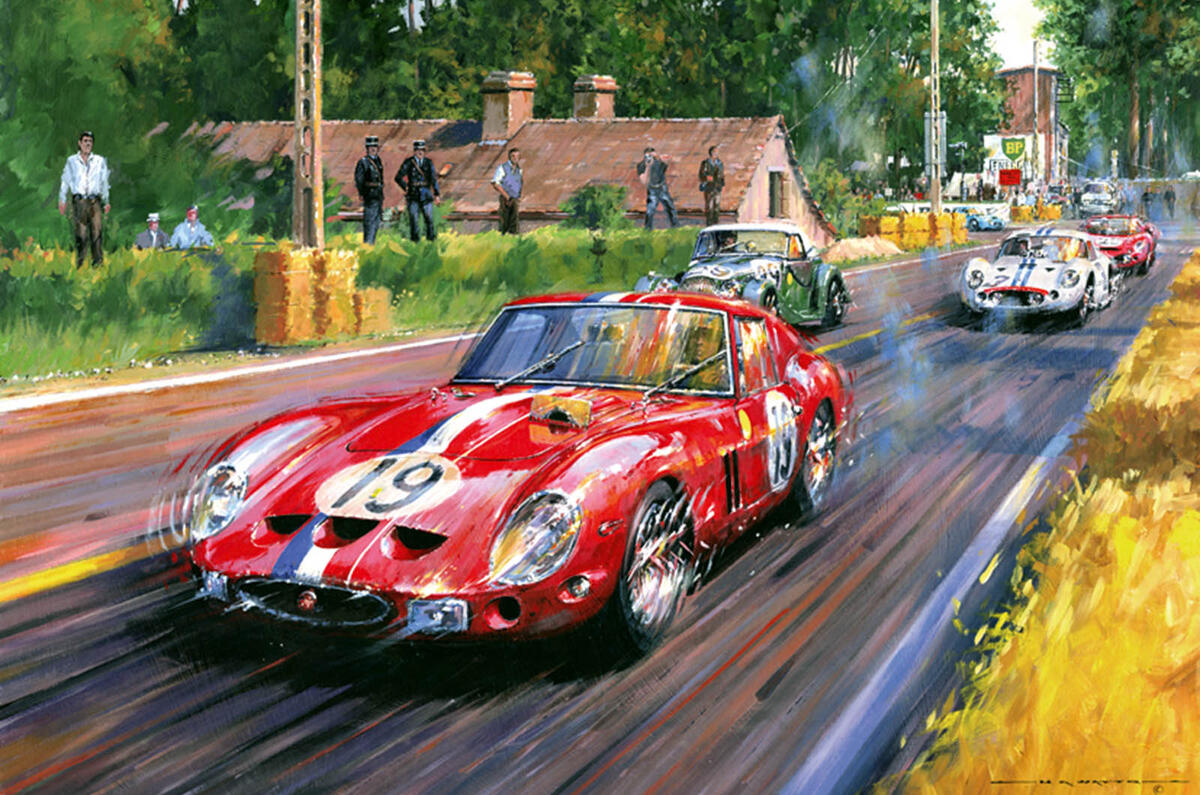 The art of the speed: meeting one of Britain's best car artists | Autocar