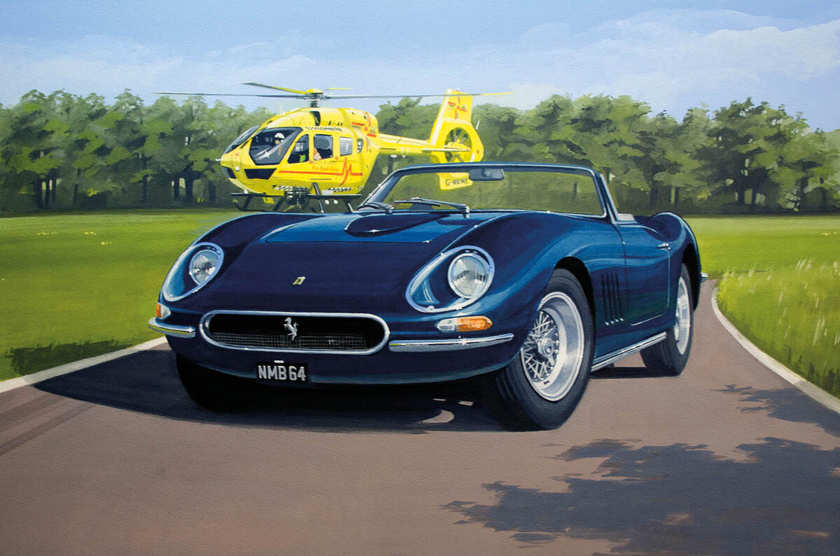 The art of the speed: meeting one of Britain's best car artists | Autocar