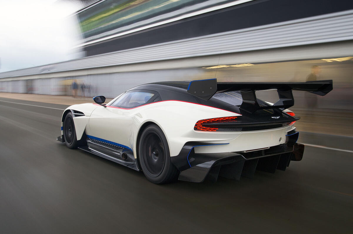 Aston Martin Vulcan flat out at Silverstone | Autocar
