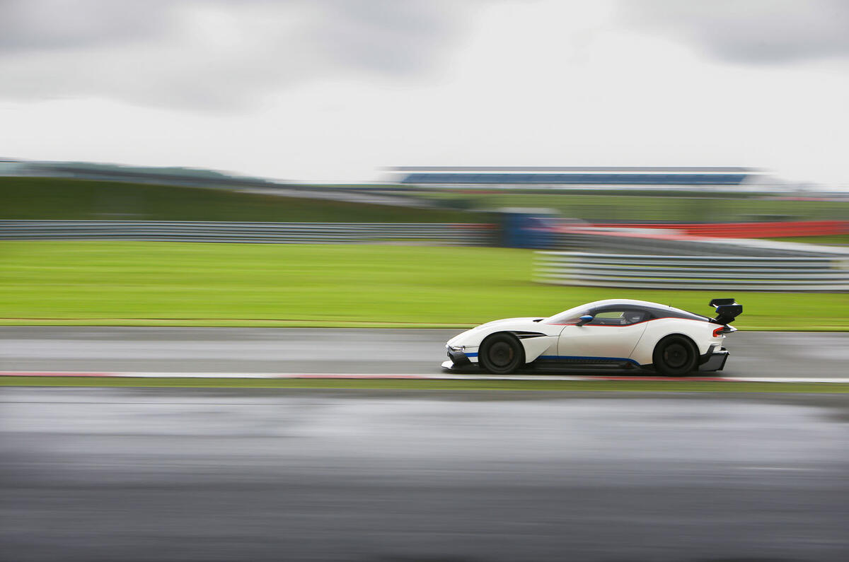 Aston Martin Vulcan flat out at Silverstone | Autocar