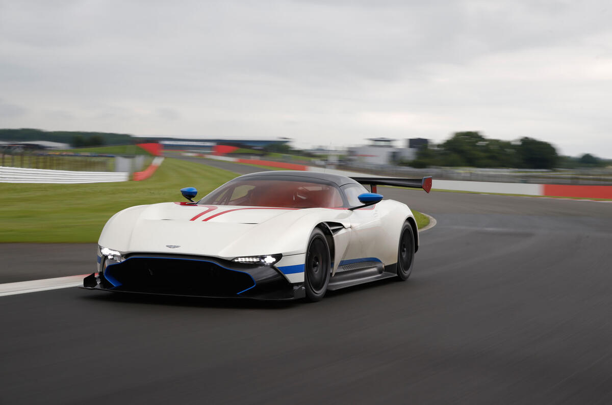 Aston Martin Vulcan flat out at Silverstone | Autocar
