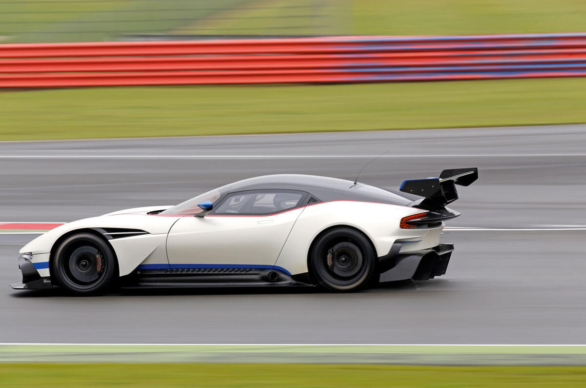 Aston Martin Vulcan flat out at Silverstone | Autocar