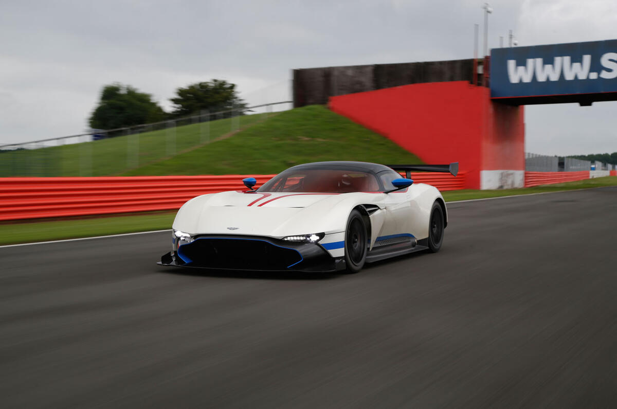 Aston Martin Vulcan flat out at Silverstone | Autocar