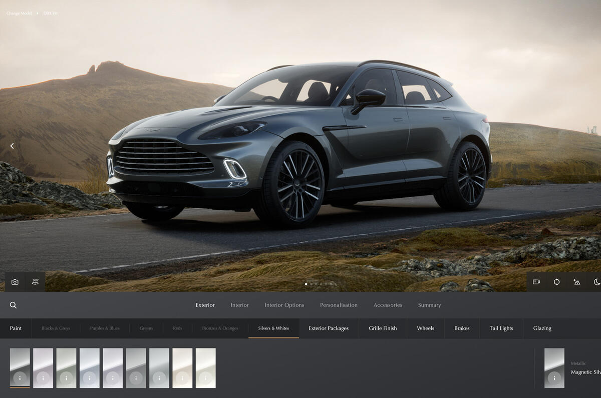 Aston Martin launches new configurator for updated 2021 line-up | Autocar
