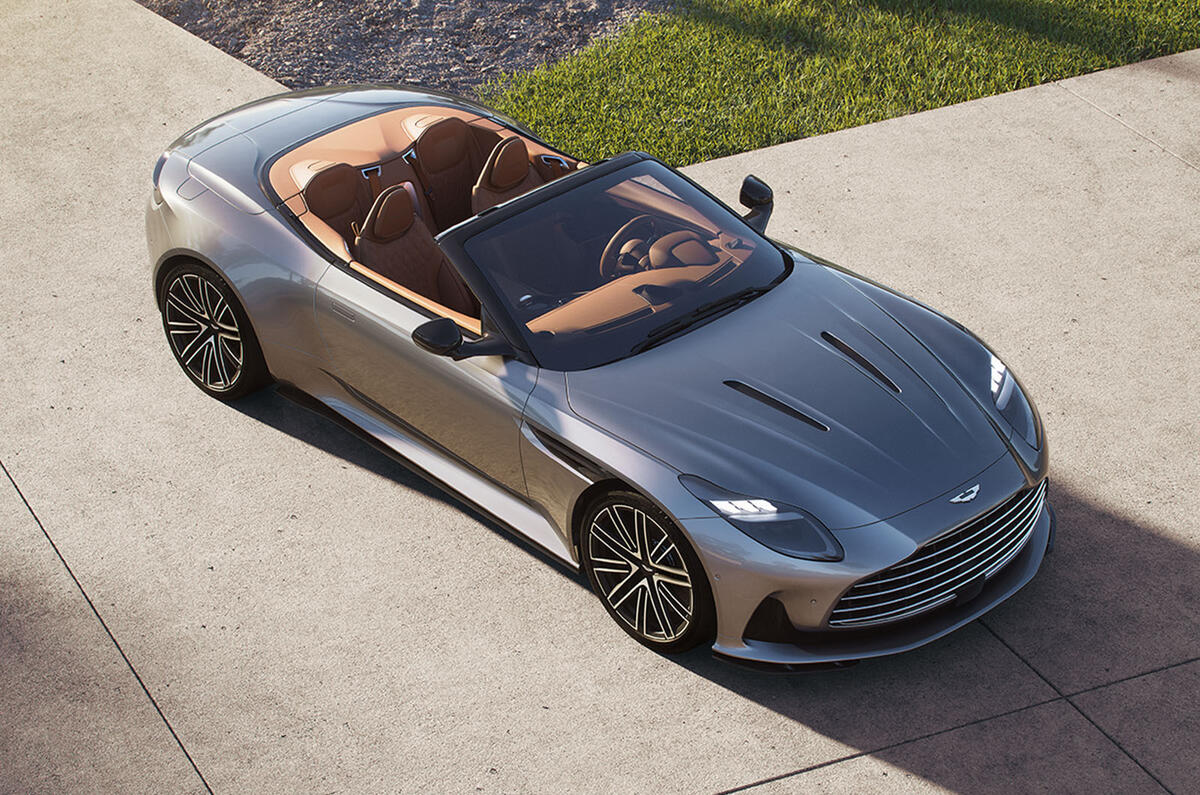 Aston Martin DB12 Volante is most powerful V8 cabrio GT | Autocar
