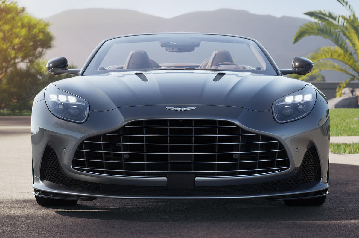 Aston Martin DB12 Volante is most powerful V8 cabrio GT | Autocar