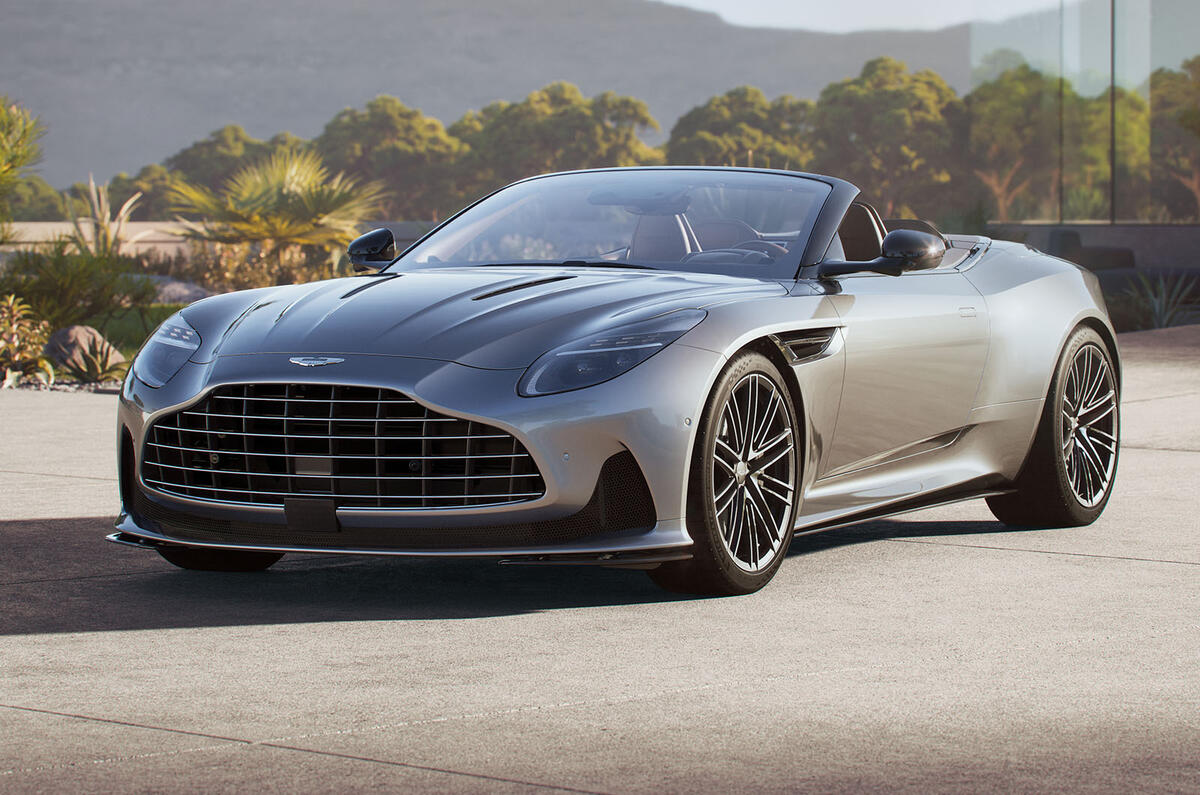 Aston Martin DB12 Volante is most powerful V8 cabrio GT | Autocar