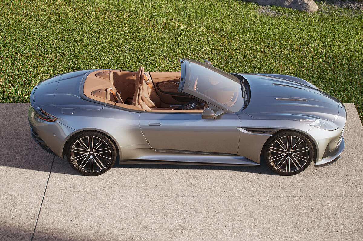 Aston Martin DB12 Volante is most powerful V8 cabrio GT | Autocar