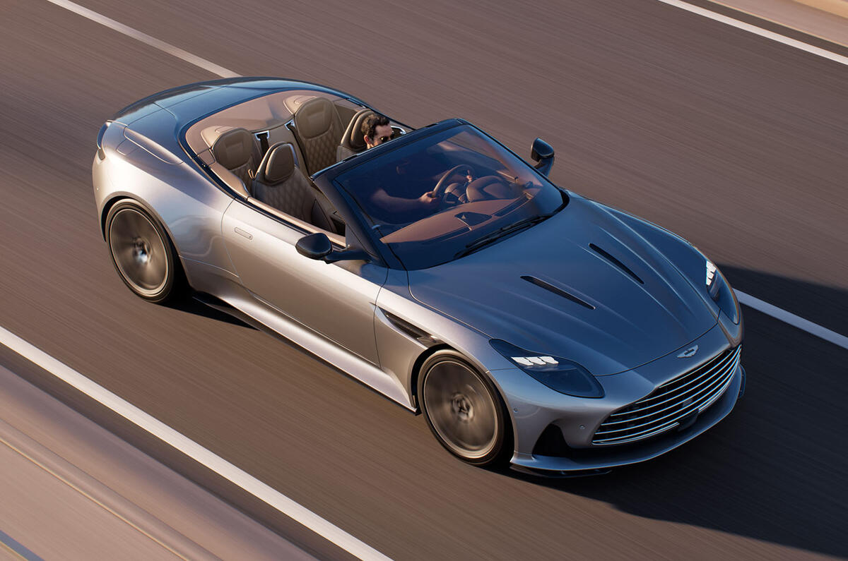 Aston Martin DB12 Volante is most powerful V8 cabrio GT | Autocar