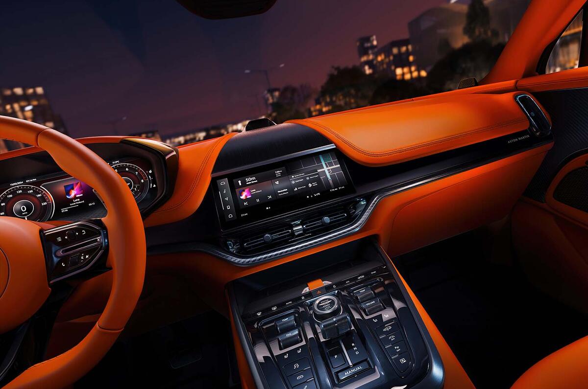 Aston Martin DBX gains touchscreen and goes 707-only | Autocar