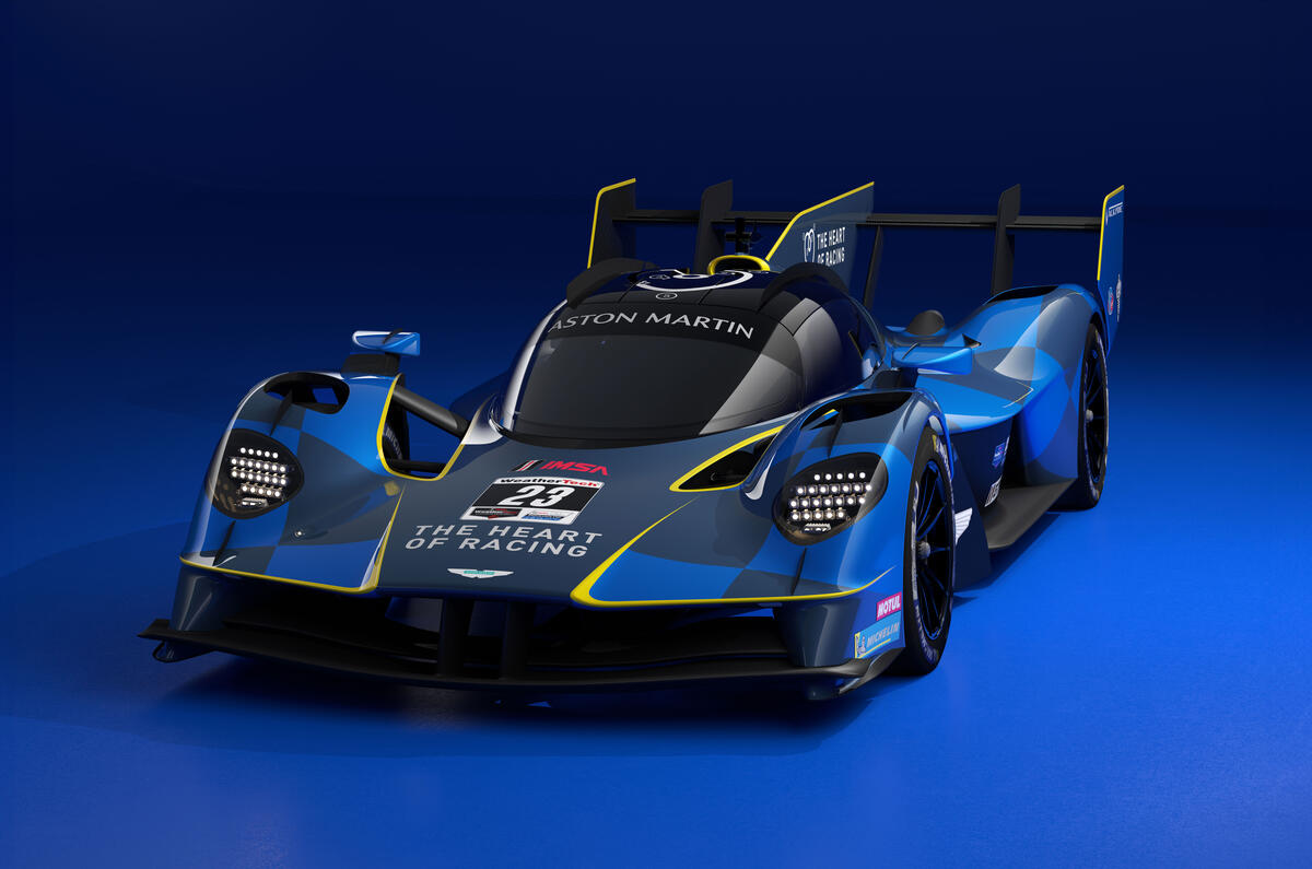 Aston Martin reveals Valkyrie LMH racer for Le Mans 2025 | Autocar