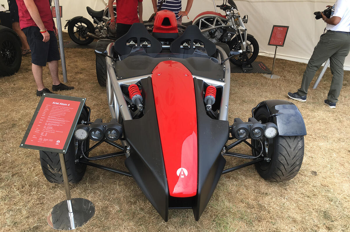 All-new 320bhp Ariel Atom 4 makes first appearance at Goodwood | Autocar