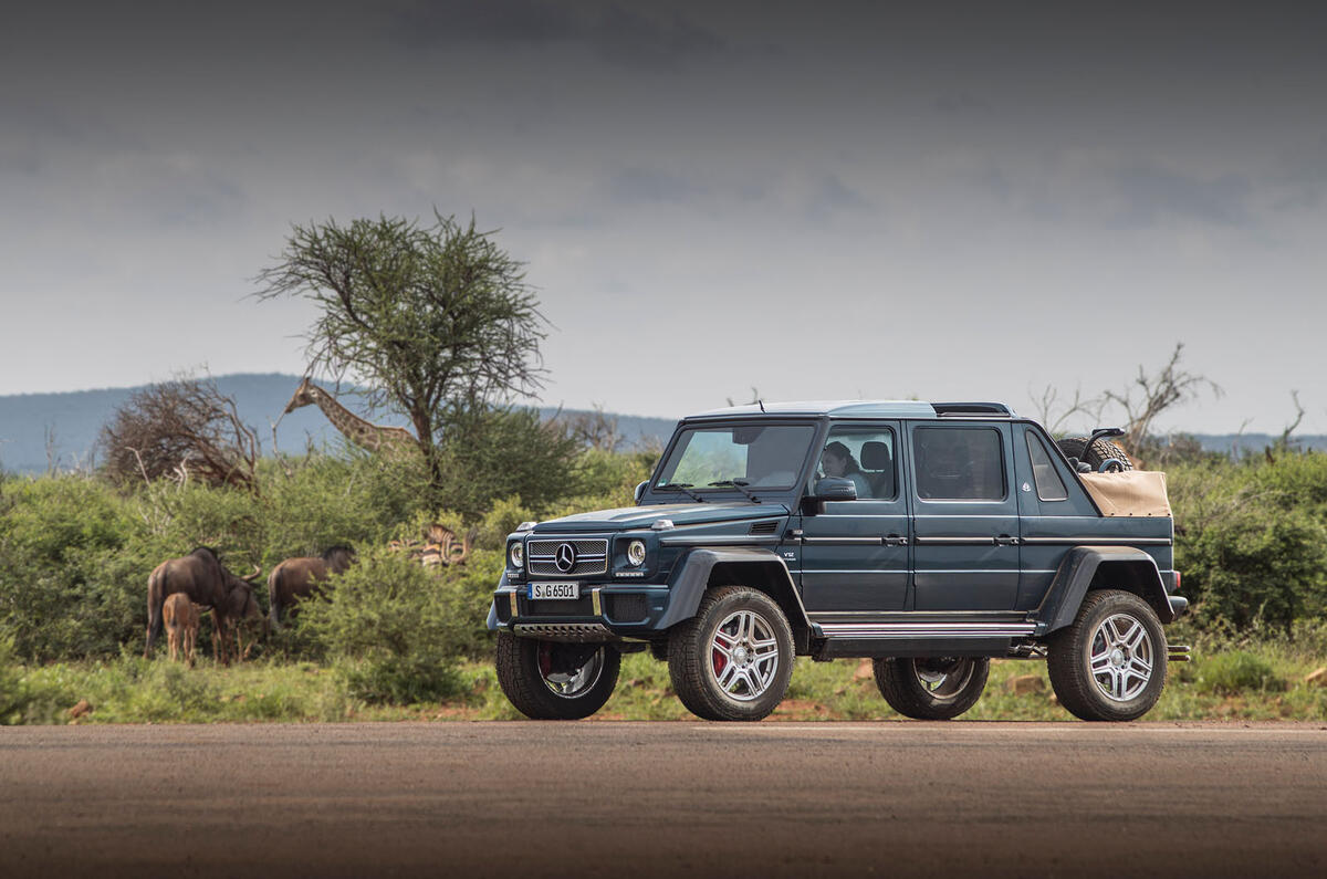 Mercedes-Maybach G650 Landaulet: we take a ride through the African ...