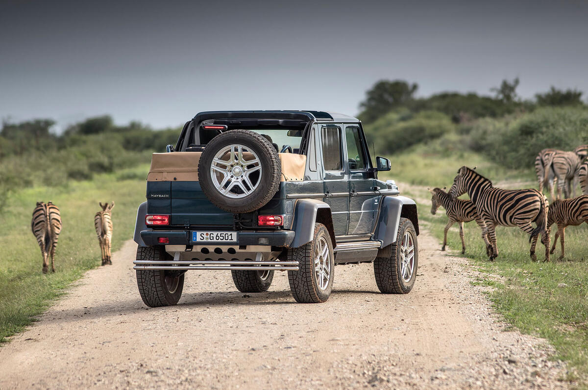 Mercedes-Maybach G650 Landaulet: we take a ride through the African ...