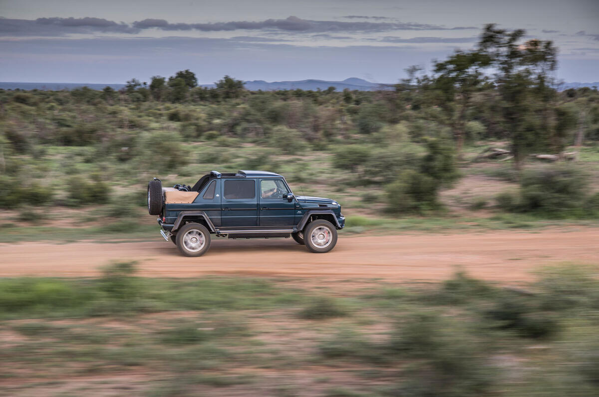 Mercedes-Maybach G650 Landaulet: we take a ride through the African ...