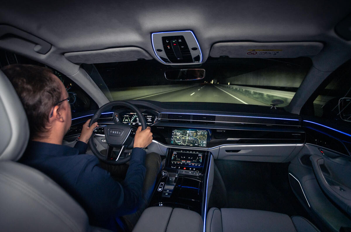 How ultra-advanced Audi A8 headlights can 'revolutionise' safety | Autocar