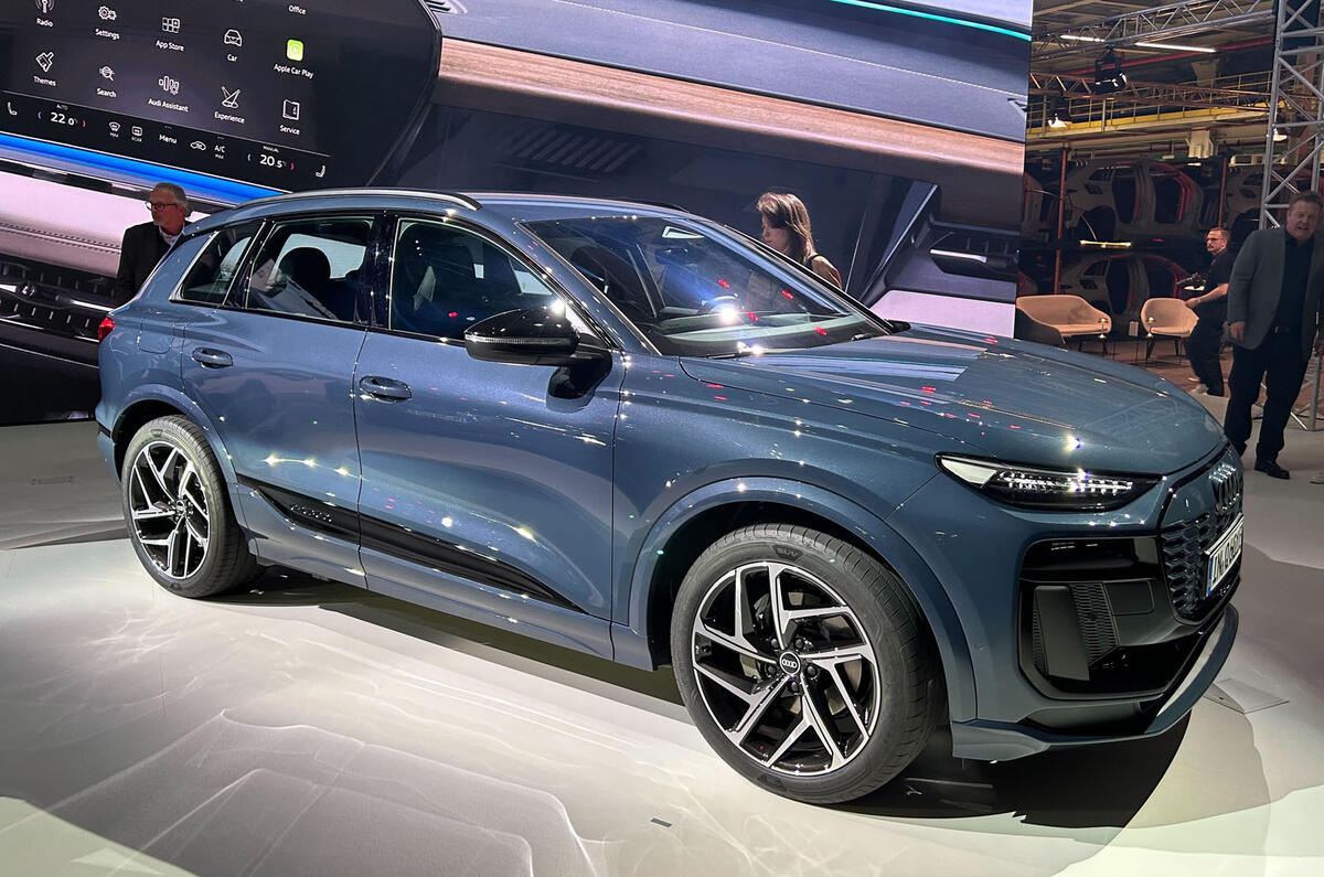 Audi Q6 E-tron range tops out with hot £93k SQ6 | Autocar