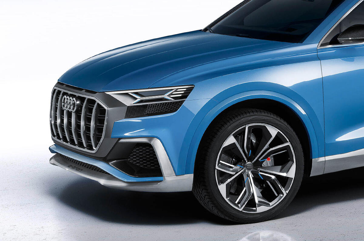 Striking Audi Q8 concept previews 2018 flagship model | Autocar