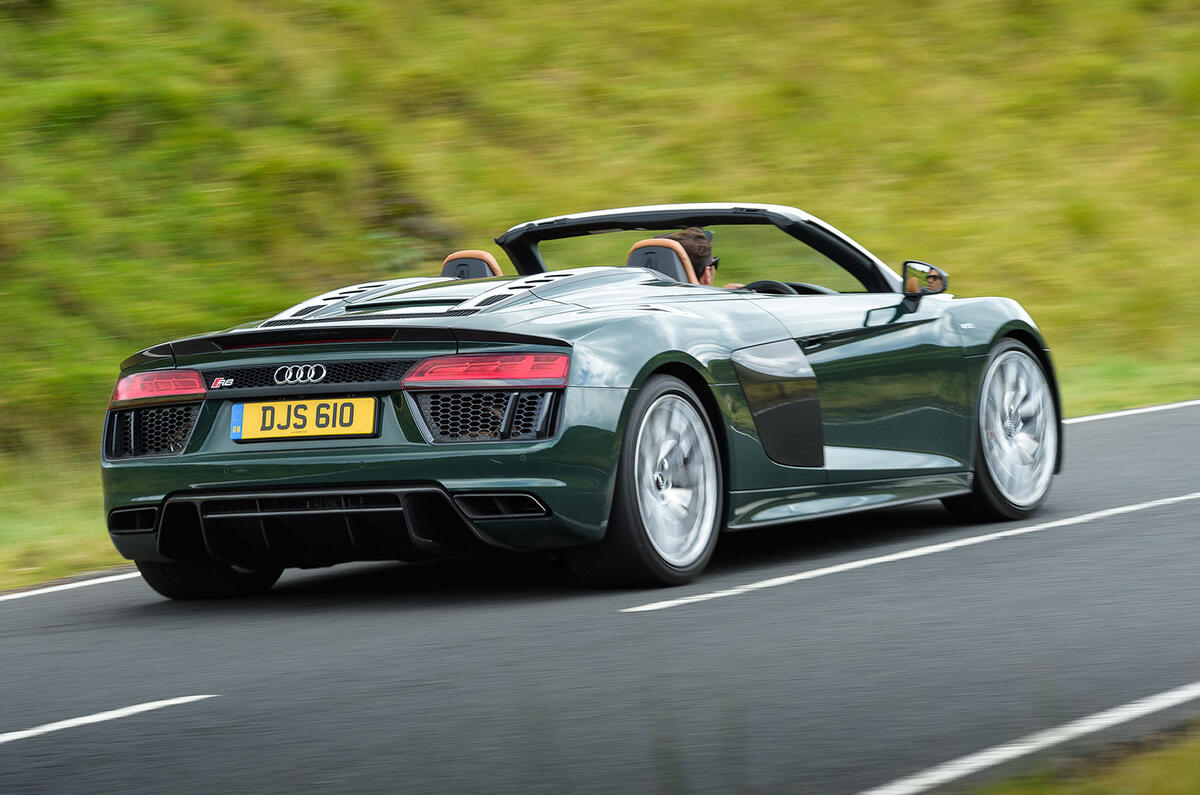 Audi R8 Spyder V10 Plus 2017 first drive | Autocar