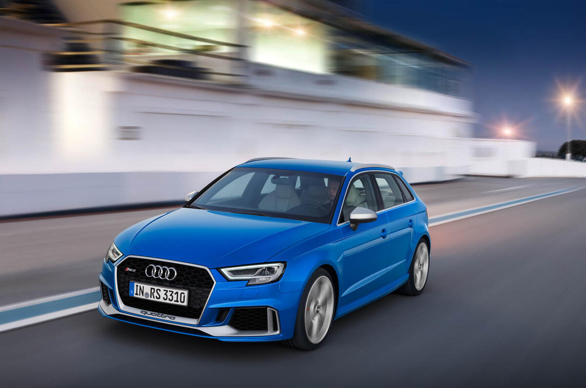 394bhp Audi RS3 mega-hatch on sale from £44,300 | Autocar