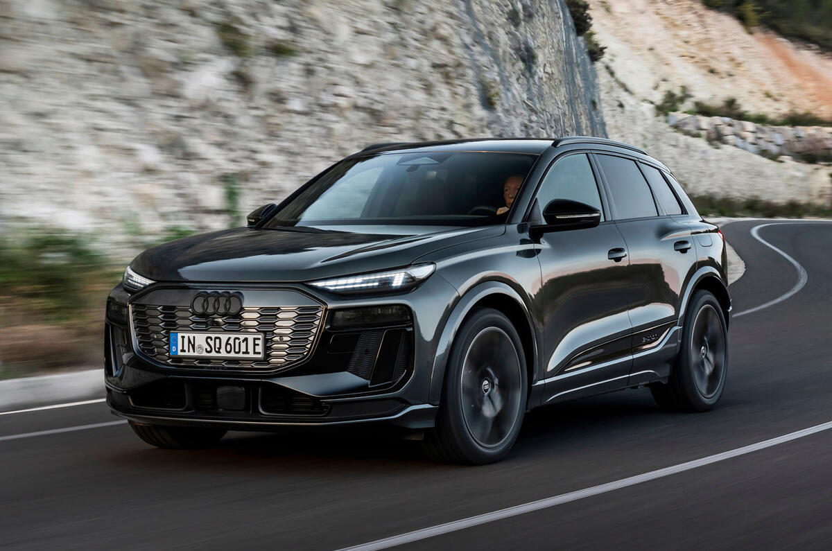 Audi Q6 E-tron range tops out with hot £93k SQ6 | Autocar