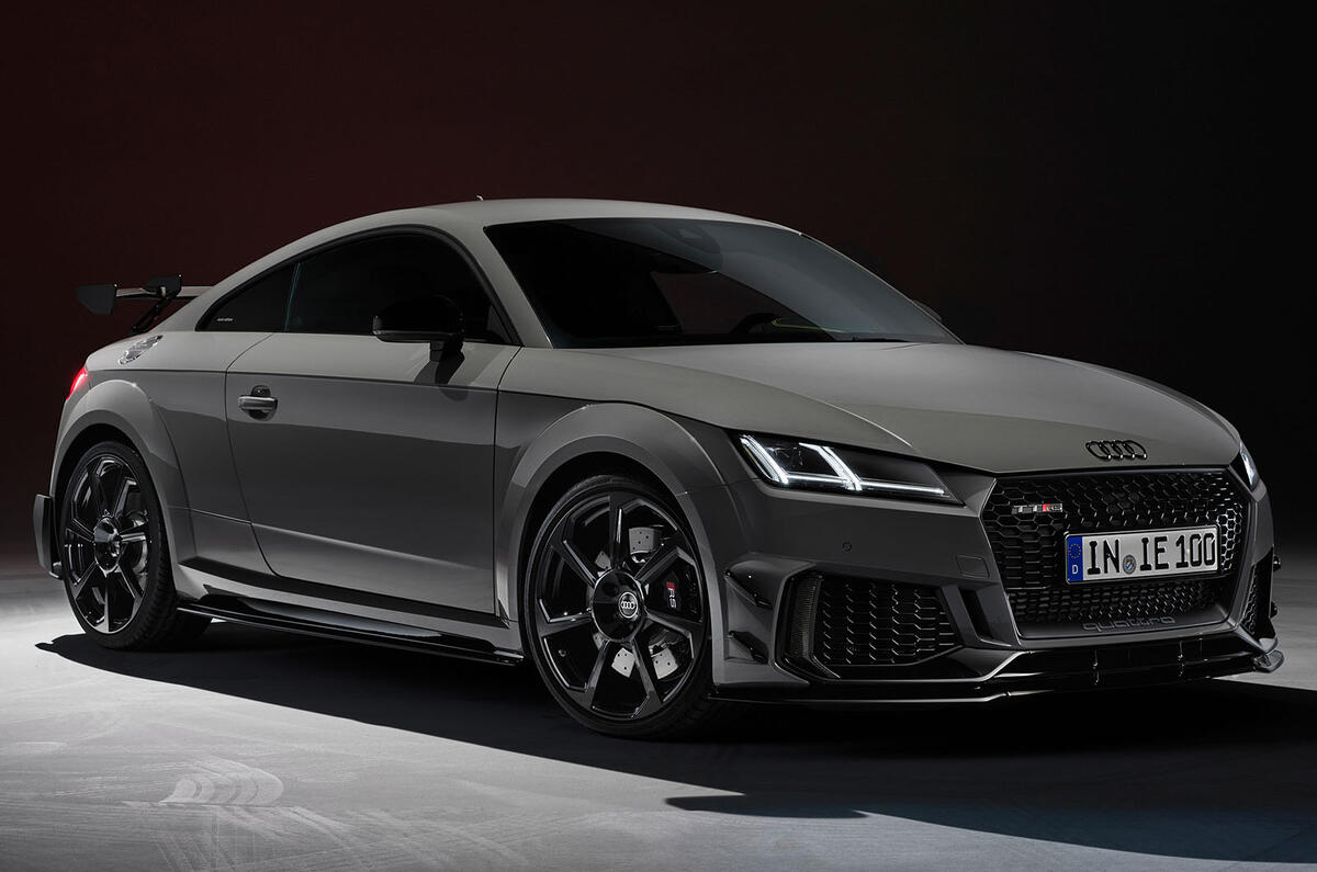 Audi TT RS Iconic Edition is five-pot finale for sports coupe | Autocar