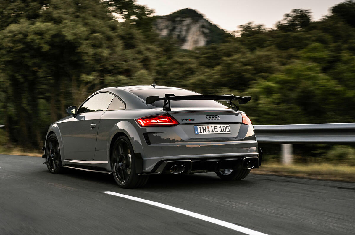 Audi TT RS Iconic Edition is five-pot finale for sports coupe | Autocar