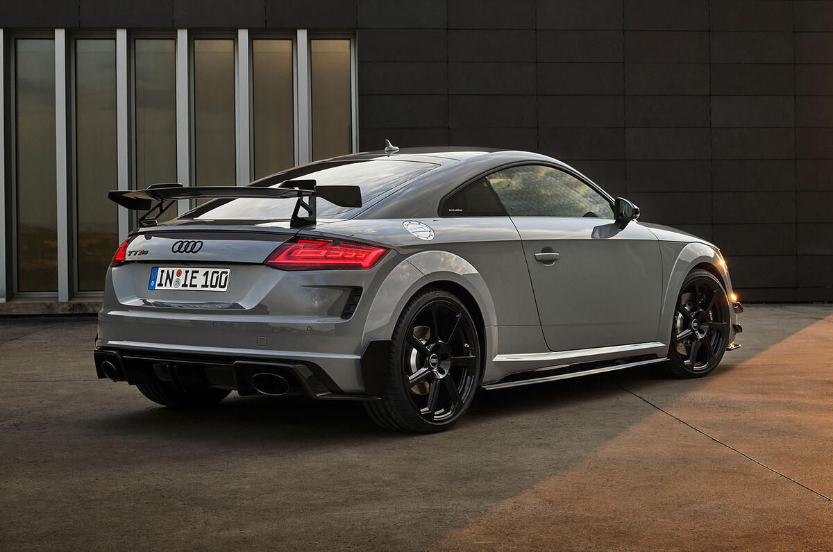 Audi TT RS Iconic Edition is five-pot finale for sports coupe | Autocar