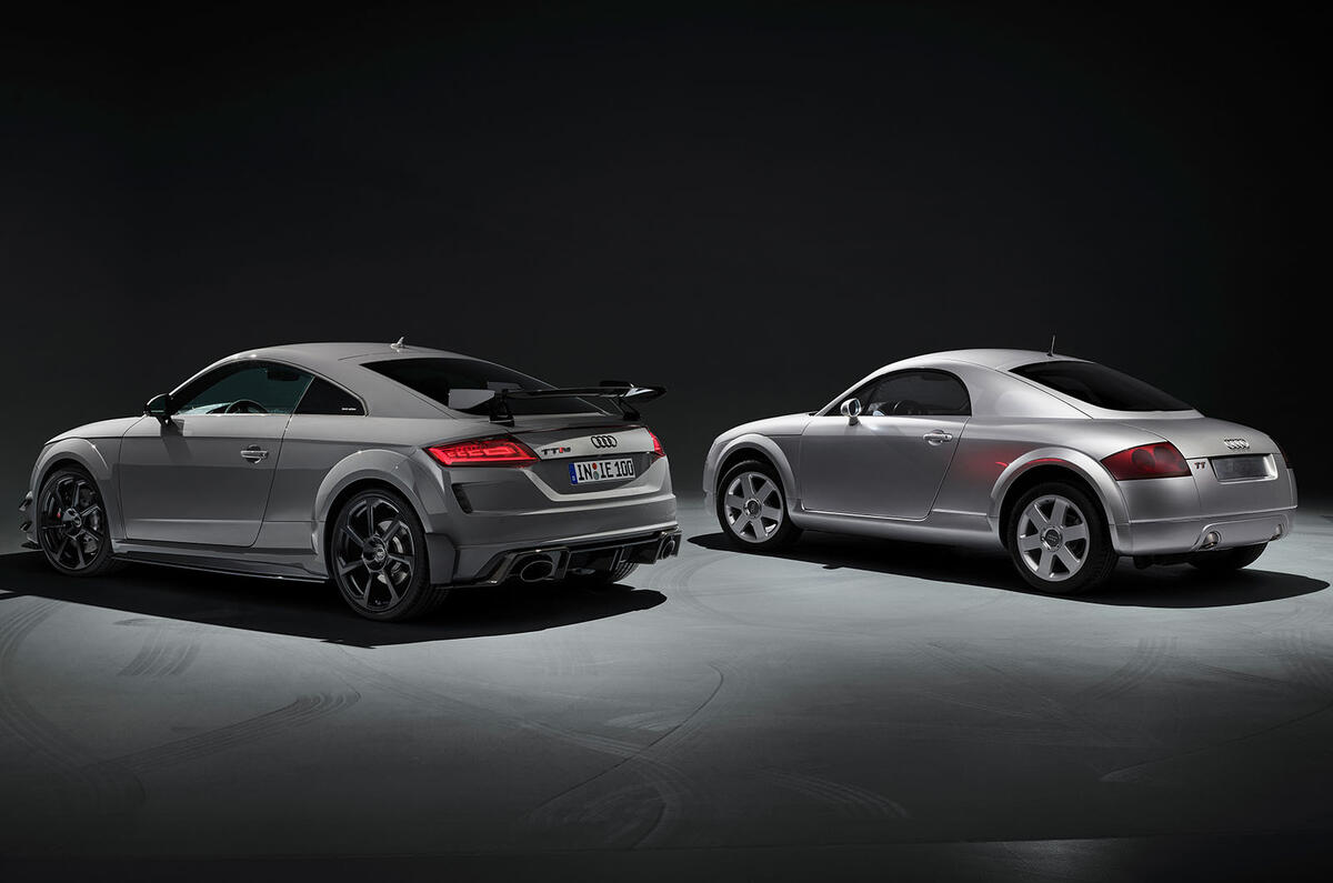 Audi TT RS Iconic Edition is five-pot finale for sports coupe | Autocar