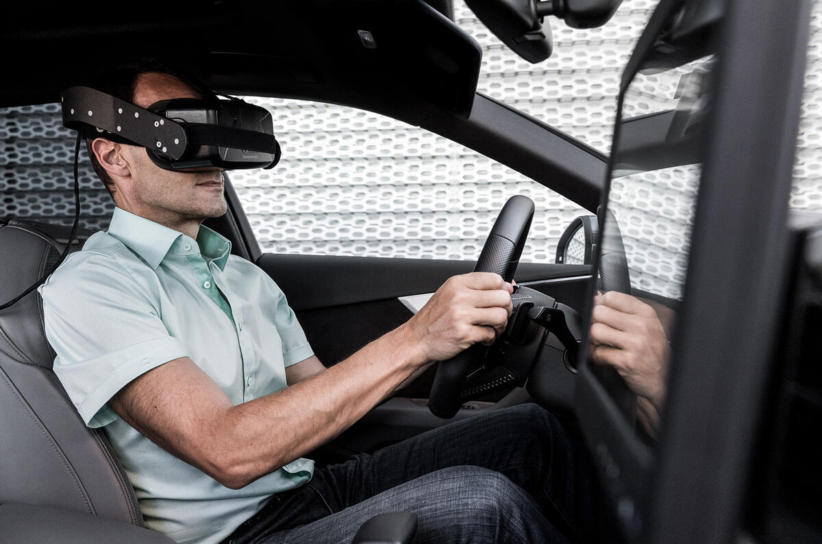 Taking aim at virtual reality pedestrians in a very real Audi A4 | Autocar