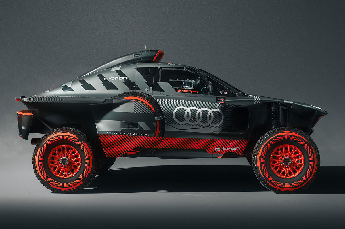Evolved Audi RS Q E-tron E2 is revamped electrified racer | Autocar