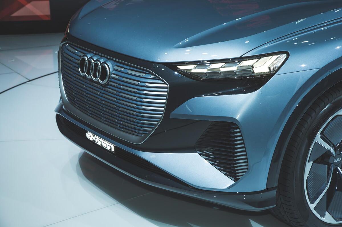 Audi reveals Q4 e-tron electric SUV ahead of 2020 sale | Autocar