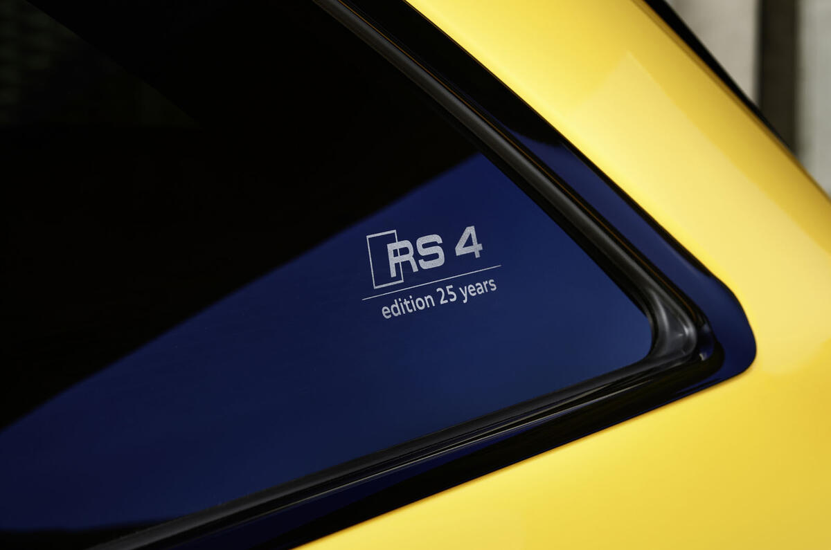 Special Audi RS4 marks 25 years of famed moniker for £115,880 | Autocar