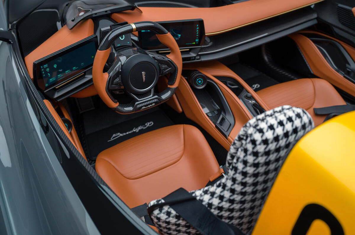 Automobili Pininfarina B95 is 1876bhp electric barchetta | Autocar